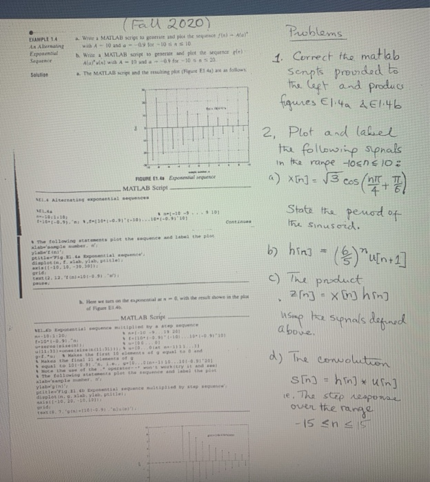 Fall 2020 Example 14 As Alternating Exponential