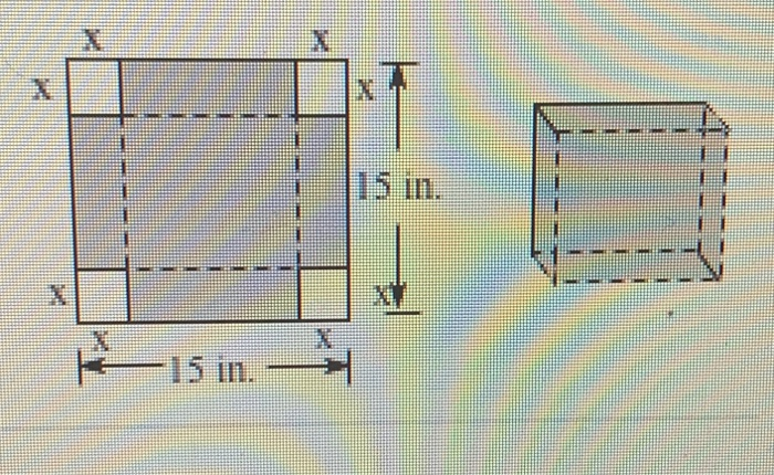 Solved An open box with a square base is to be made from a | Chegg.com