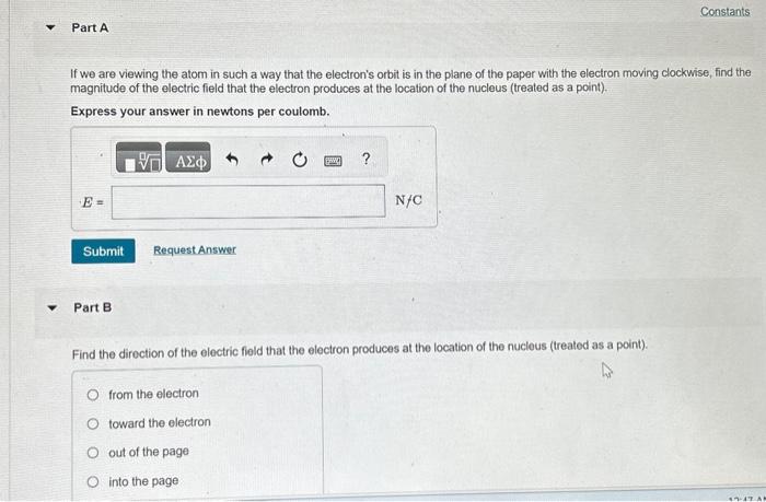 Solved In the Bohr model of the hydrogen atom, the electron | Chegg.com
