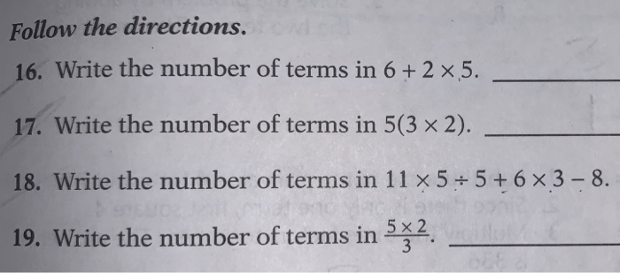 Solved Find the number of terms in the following | Chegg.com