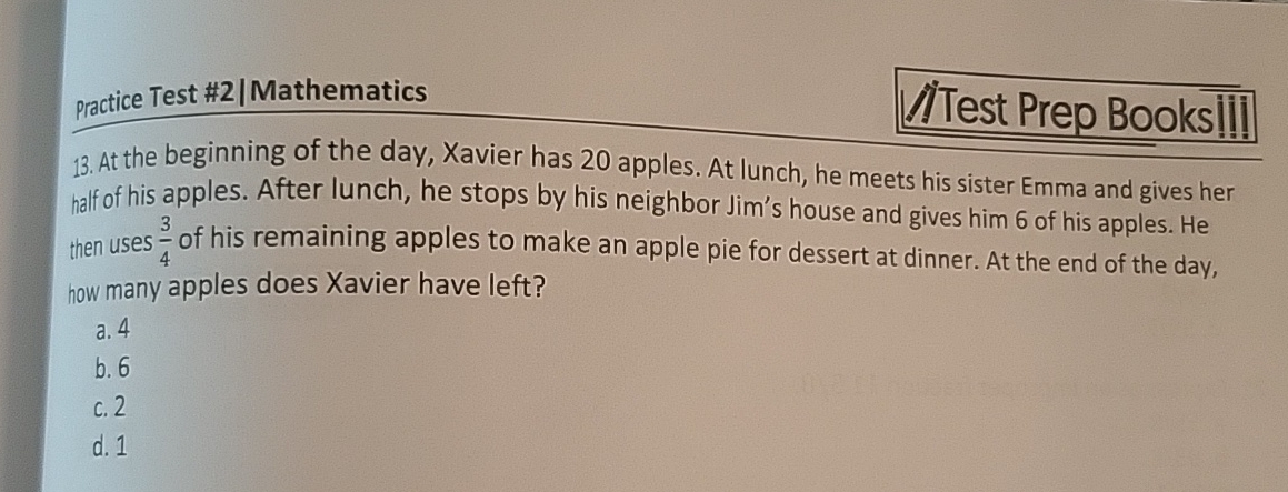 Solved practice Test #2|Mathematics13. ﻿At the beginning of | Chegg.com
