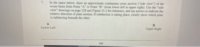 DERCISE 1: Mate Tectonics Name Section EXERCISE 33 | Chegg.com