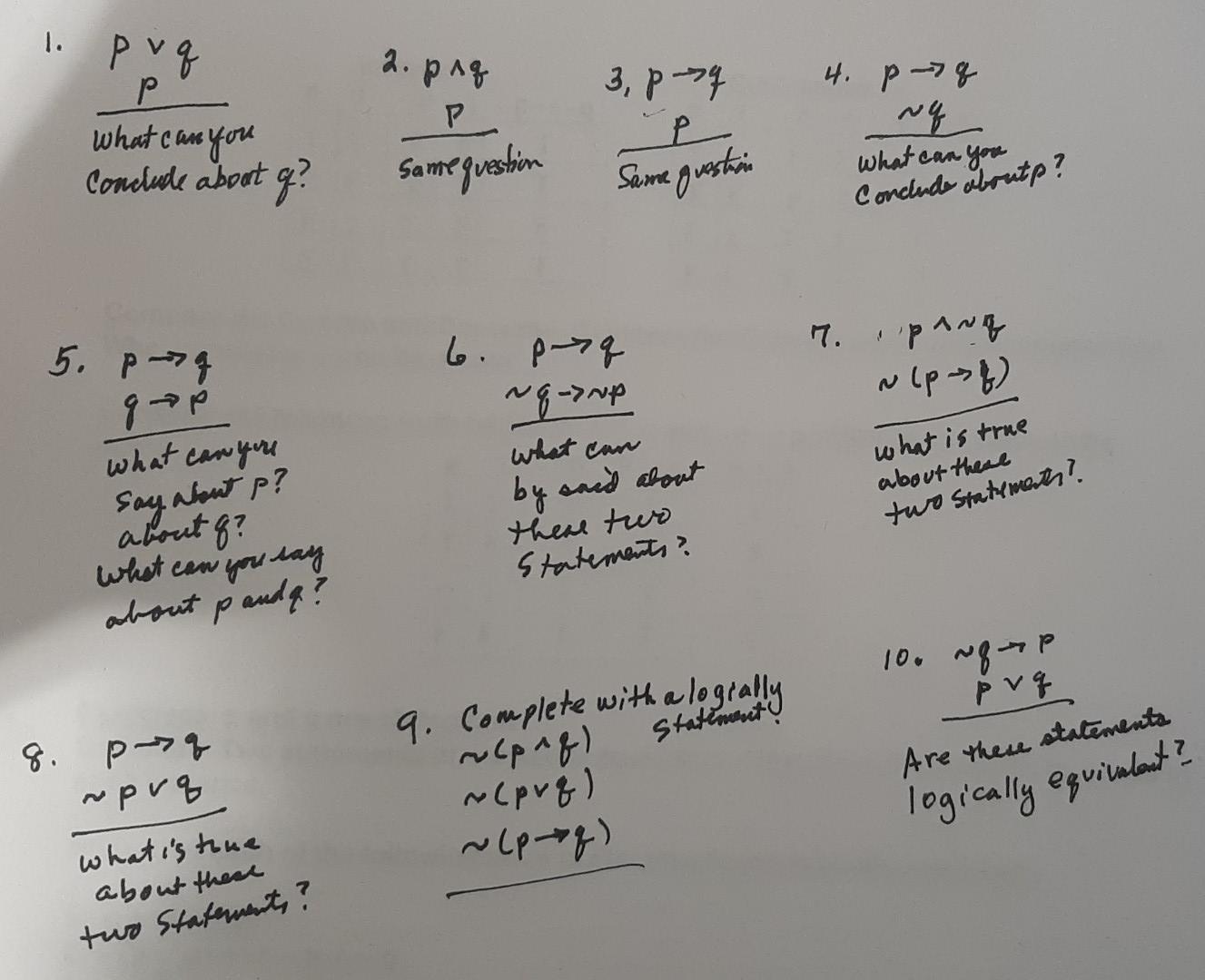 Solved I need help with all of these. and explanations of | Chegg.com