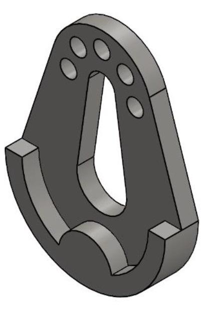 Solved Create 3D solidworks model in AISI 304 STEEL, | Chegg.com