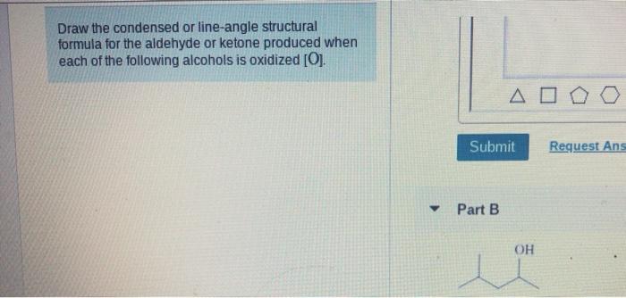 Solved Draw the condensed or line-angle structural formula | Chegg.com