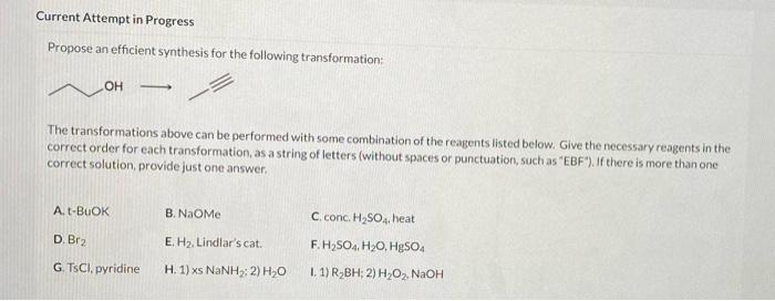 Solved Current Attempt in Progress Propose an efficient | Chegg.com