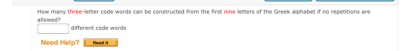 How many three-letter code words can be constructed | Chegg.com