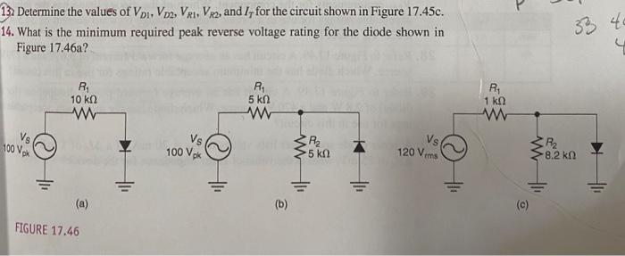 13. Determine the values of Vpi. Vp2, V 1. Vx2, and | Chegg.com