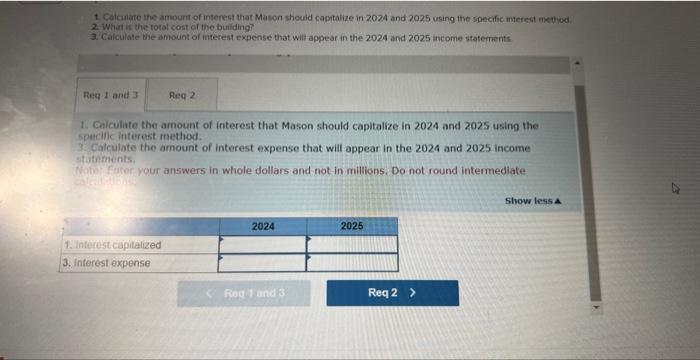 Solved On January 12024 , the Mason Manufactiring Company | Chegg.com