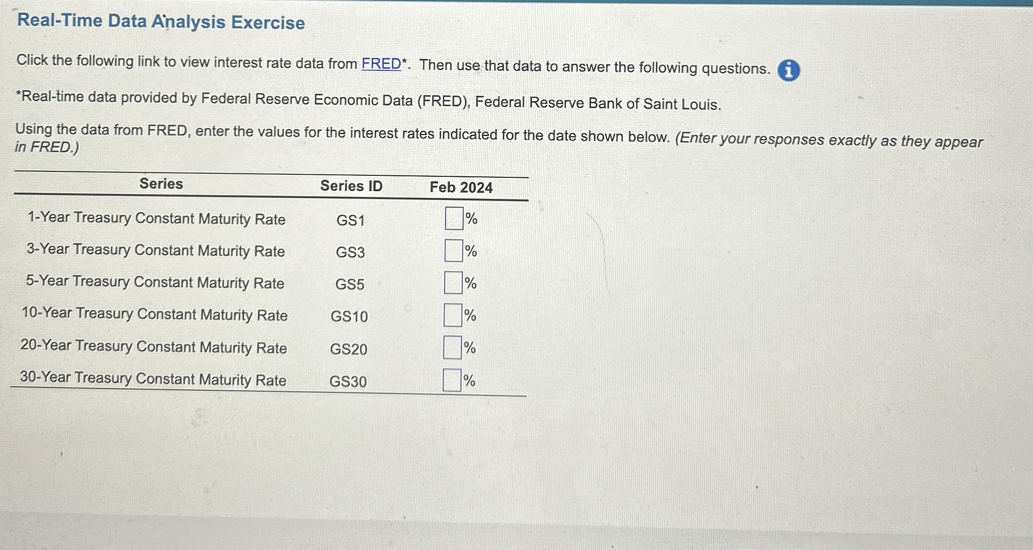 Solved Real-Time Data Analysis ExerciseClick the following | Chegg.com