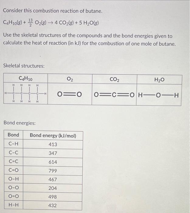 [Solved]: Consider this combustion reaction of butane.