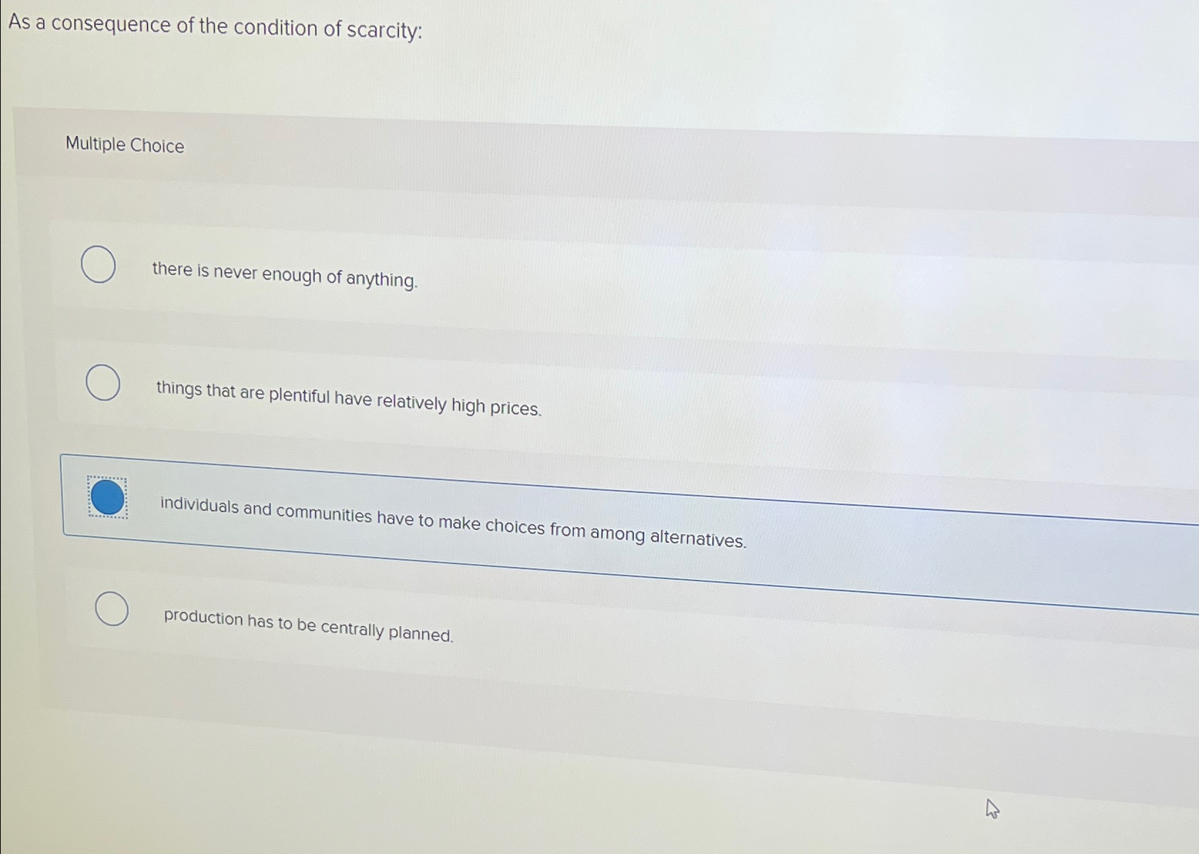 Solved As a consequence of the condition of | Chegg.com