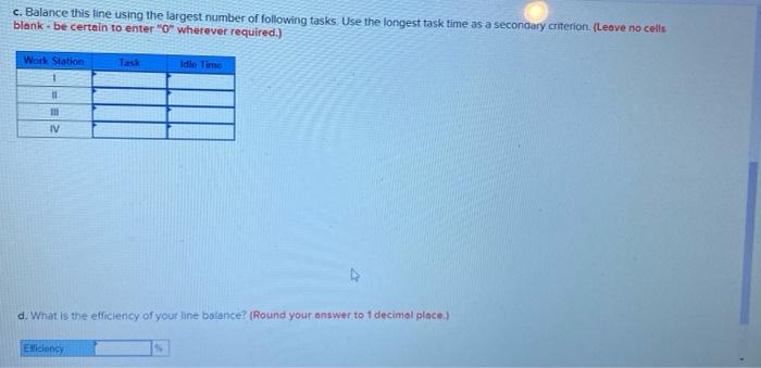 Solved - Problem 8-6 The desired daily output for an | Chegg.com