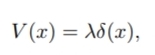 Solved Dirac Delta Potential ﻿Sometimes it can be useful to | Chegg.com