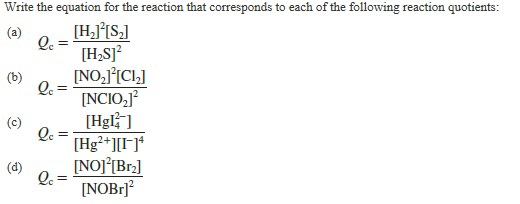 Solved Write the equation for the reaction that corresponds | Chegg.com