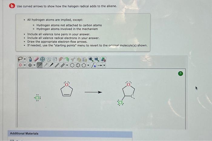Solved Consider the reaction between a halogen radical and | Chegg.com
