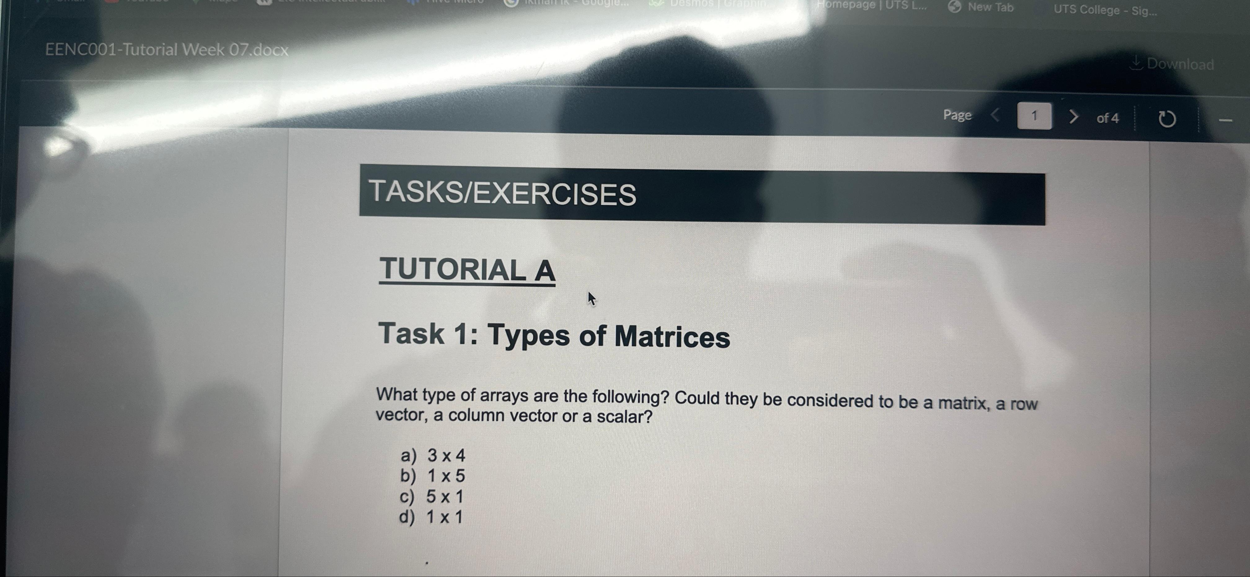 Solved TASKS/EXERCISESTUTORIAL ATask 1: Types of | Chegg.com