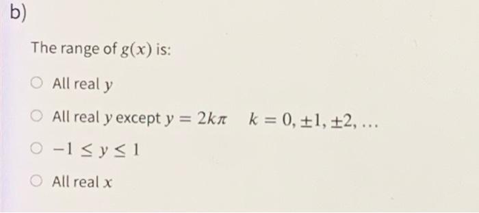 Solved Let f(x) = e2x and g(x) = sin(x) where x is measured | Chegg.com