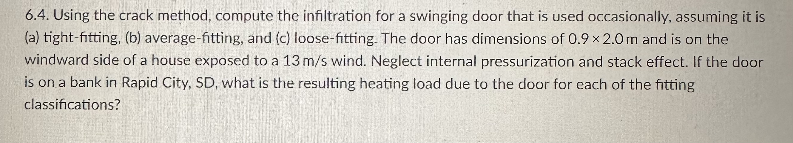 Solved 6.4. ﻿Using the crack method, compute the | Chegg.com
