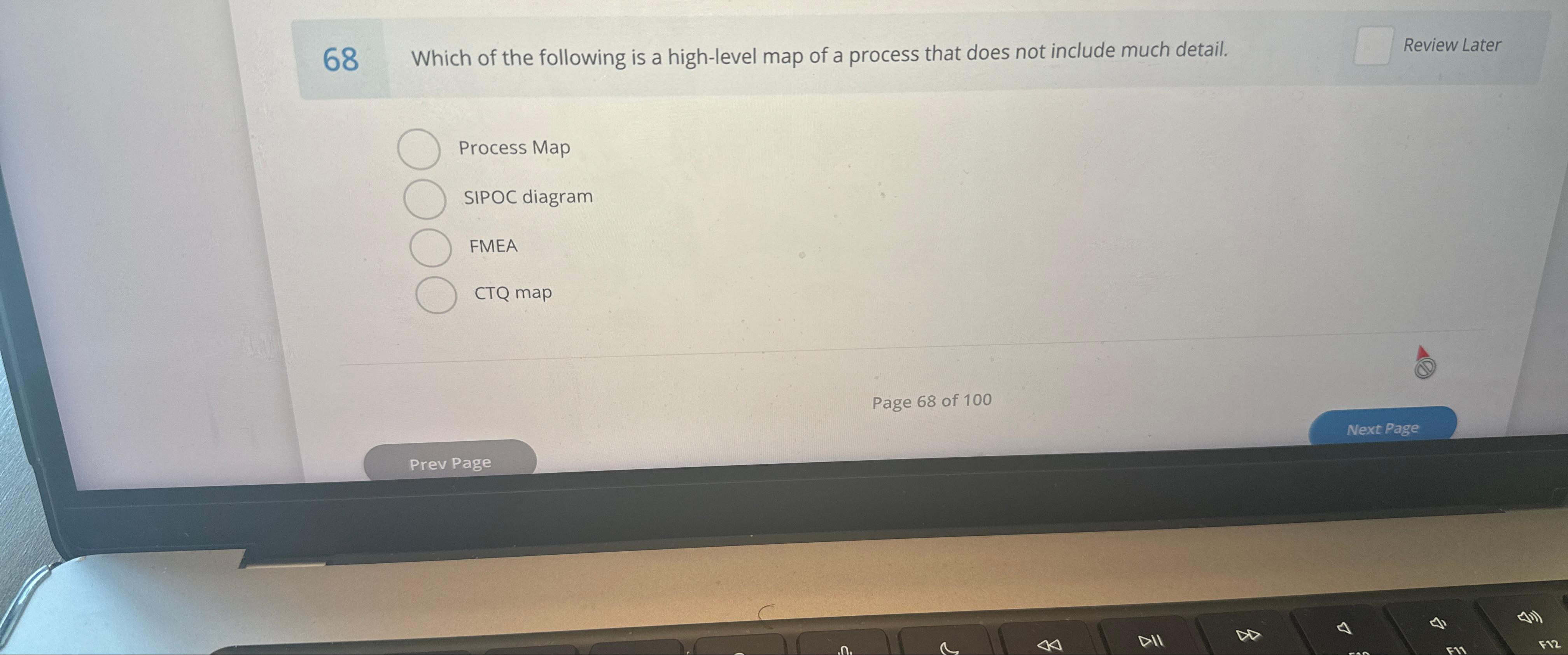 Solved 68Which of the following is a high-level map of a | Chegg.com