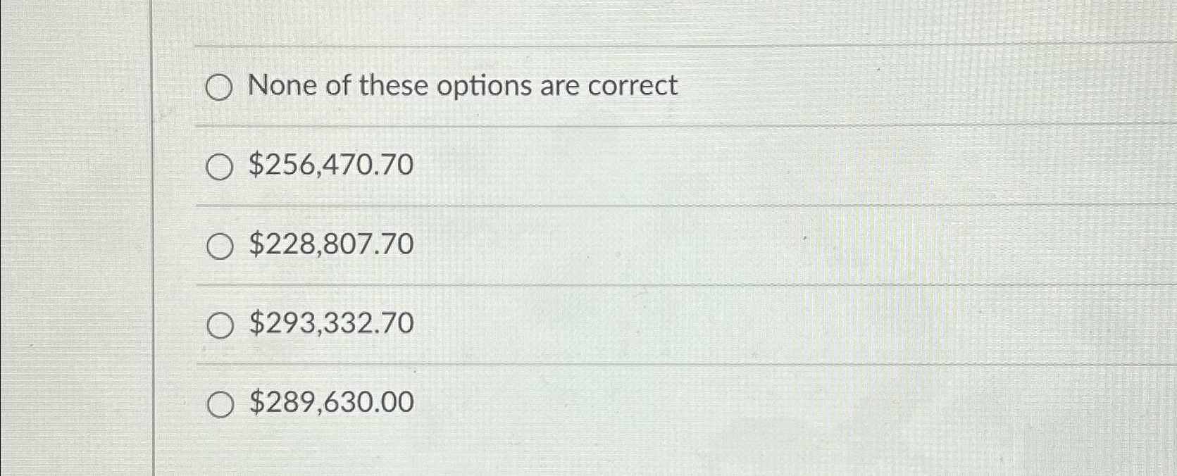 Solved None of these options are | Chegg.com