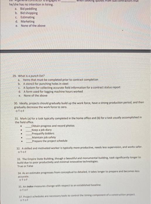 Solved For multiple choice circle correct letter of answer; | Chegg.com