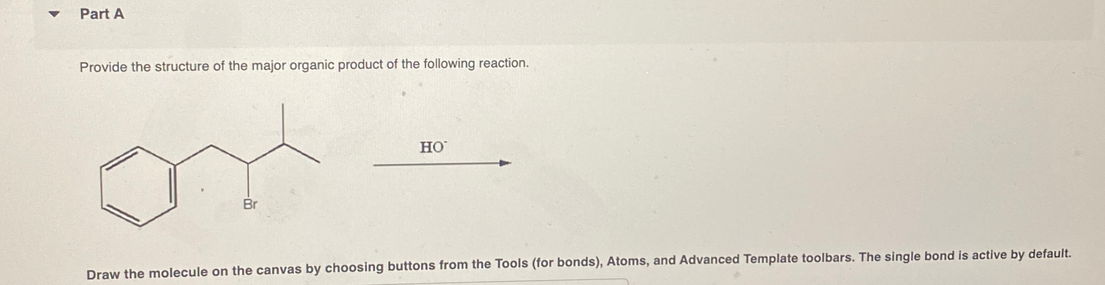 Solved Part AProvide the structure of the major organic | Chegg.com