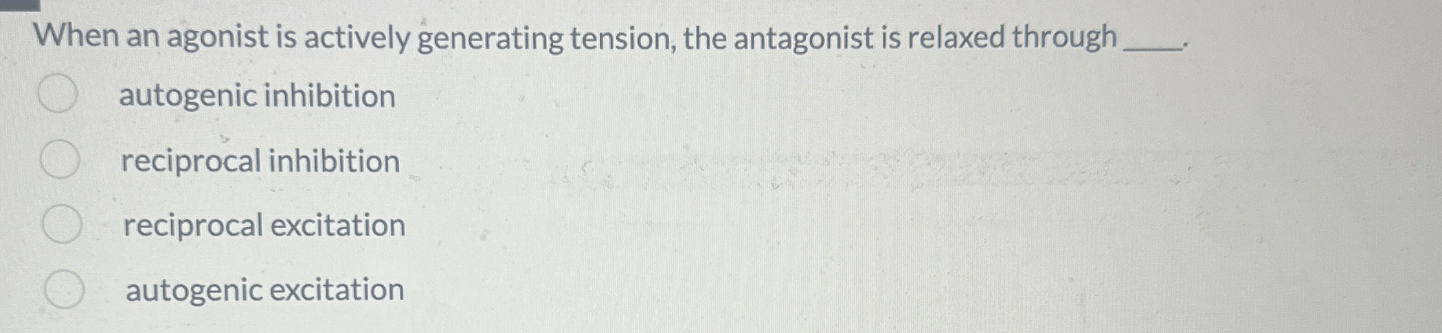 Solved When an agonist is actively generating tension, the | Chegg.com