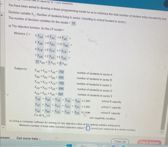 Solved What Is The Optimal Solution That Is Achieved Last