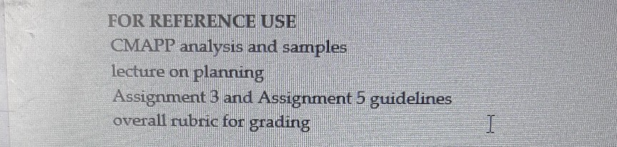 CMNS 1140 A1: CMAPP Analysis RESEARCH: CREDIBLE, | Chegg.com