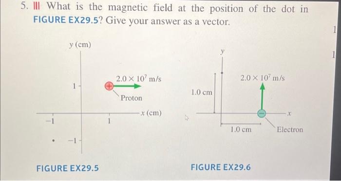 Solved 5. III What is the magnetic field at the position of | Chegg.com