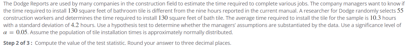 Solved The Dodge Reports are used by many companies in the | Chegg.com