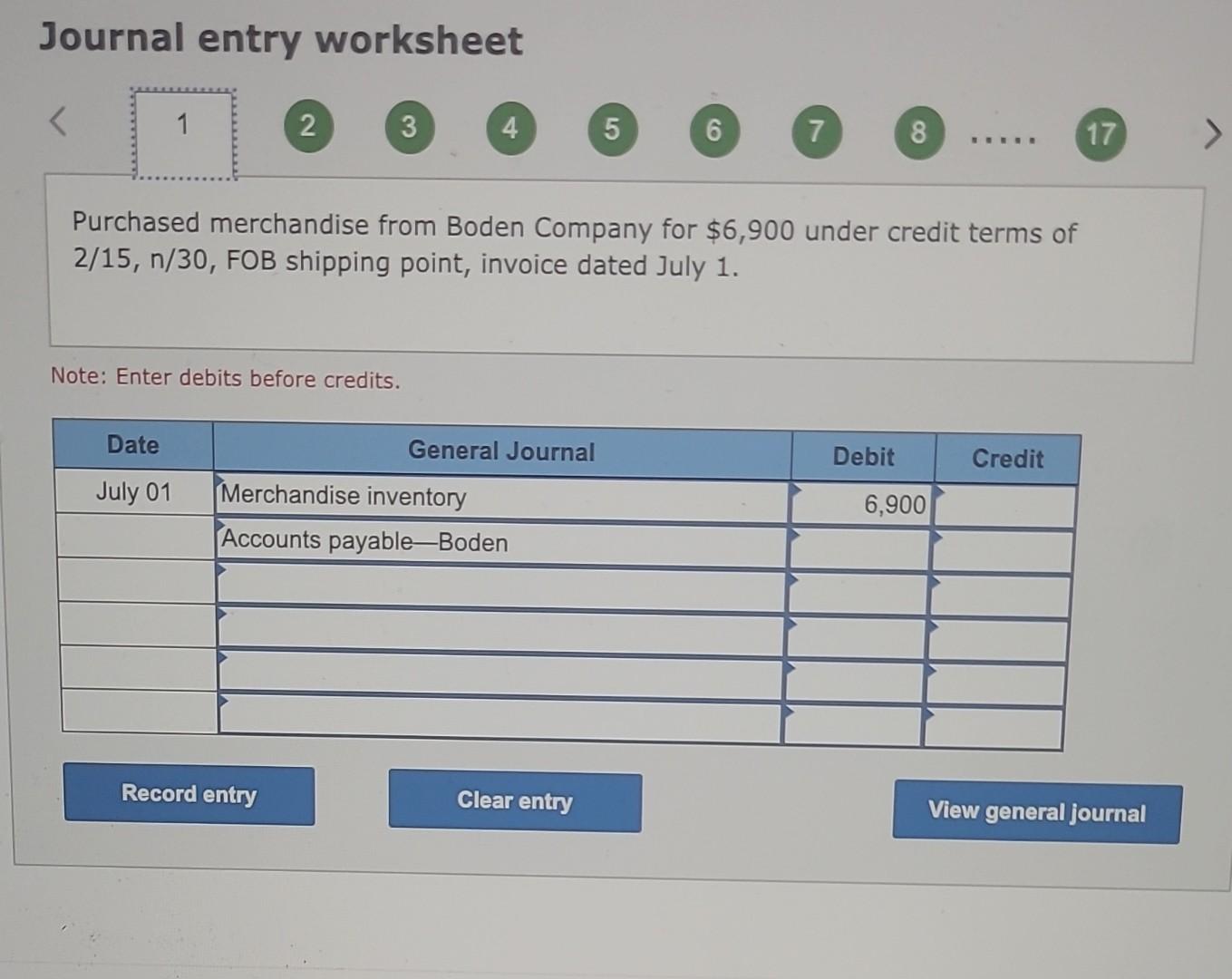Solved Prepare journal entries to record the following | Chegg.com
