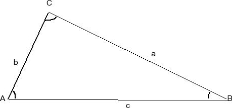 Solved Determine the measure of angle C of triangle ABC, | Chegg.com