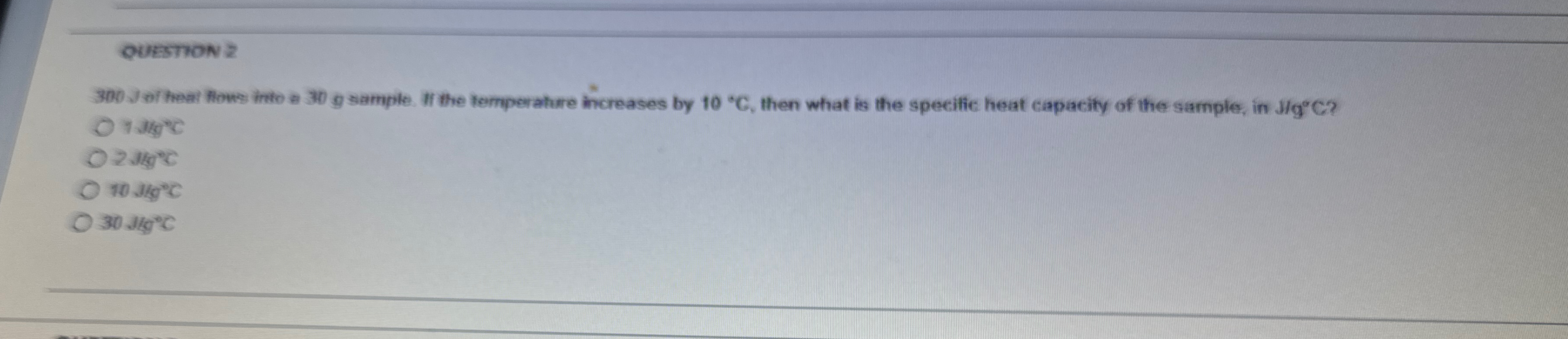Solved QUESTIONZ300.3 ﻿or thent Rows into a 30g ﻿sample tr | Chegg.com