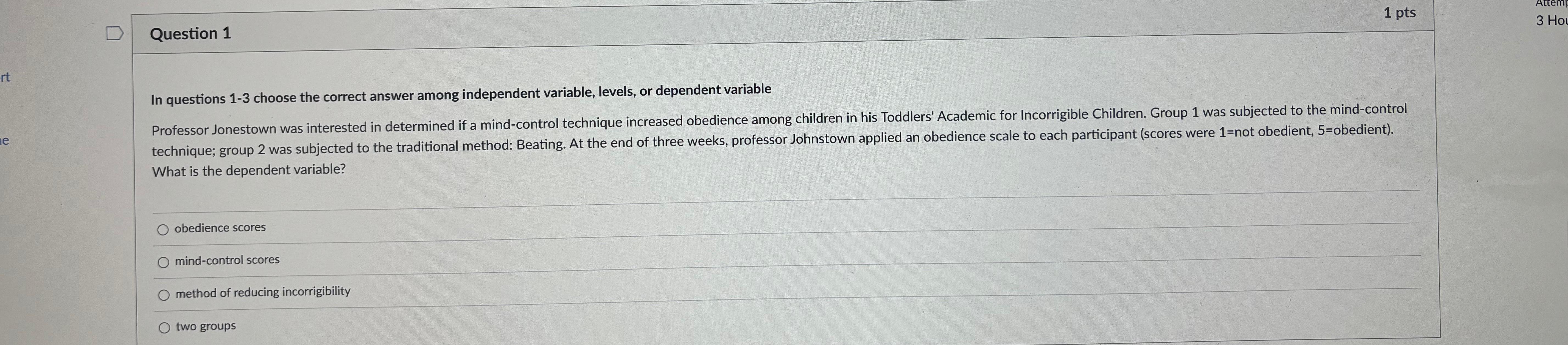 Solved Question 11 ﻿ptsIn questions 1-3 ﻿choose the correct | Chegg.com