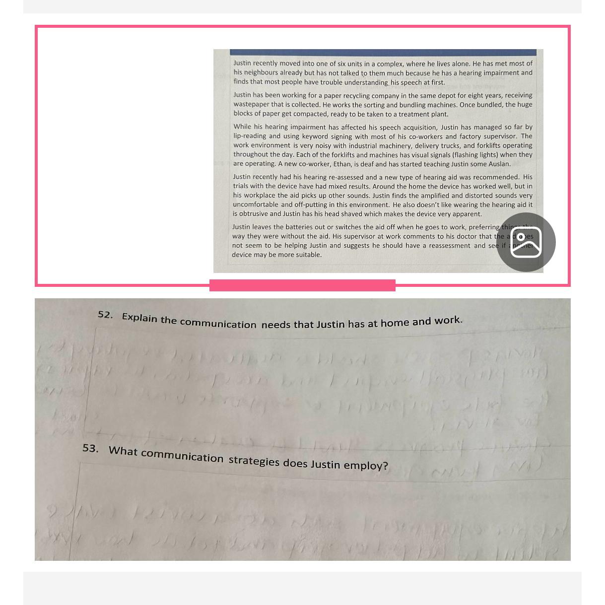 Solved Justin recently moved into one of six units in a | Chegg.com
