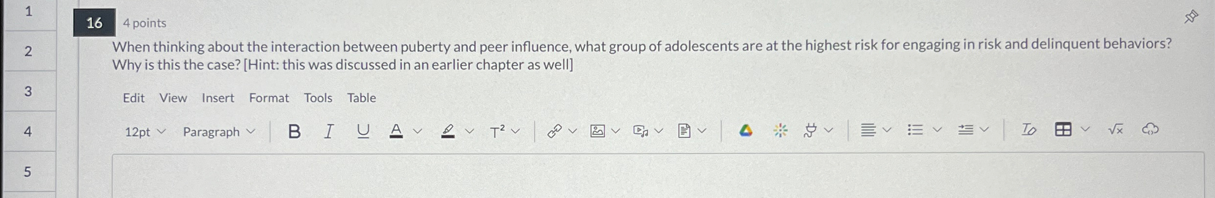 Solved 1164 ﻿points2When thinking about the interaction | Chegg.com