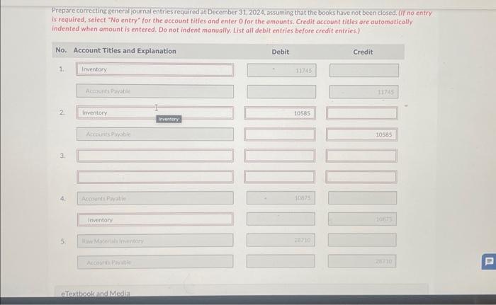 Solved Bonita Machine Company maintains a general ledger | Chegg.com