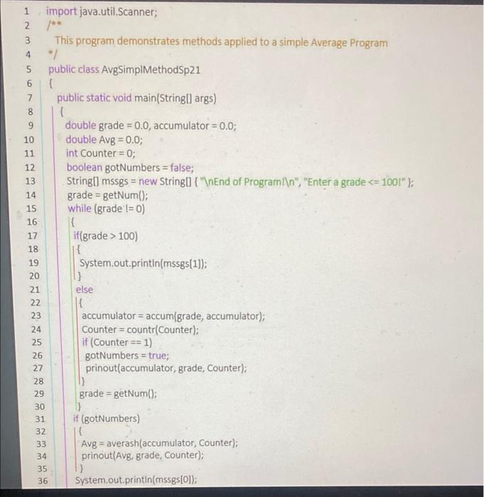 in jgrasp, debug the following code allowing it to be | Chegg.com