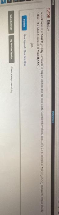 Solved [References TUTOR Limiting Reactants: Compare | Chegg.com