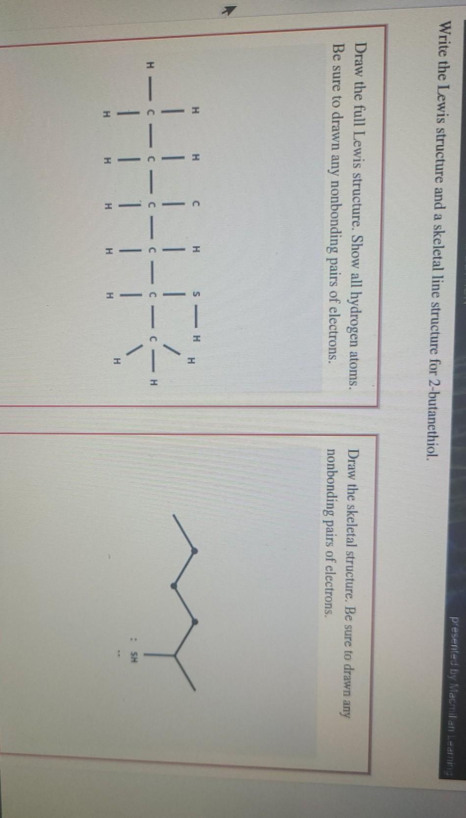 Solved presented by Macmilan Learning Write the Lewis | Chegg.com