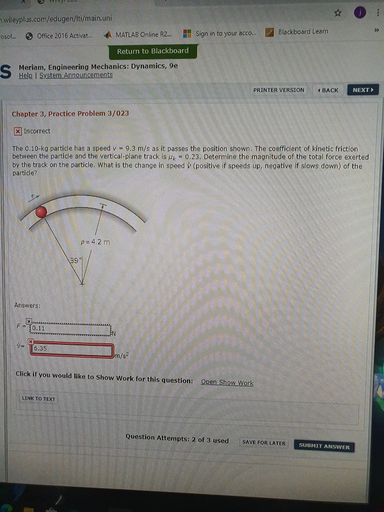 Solved wileyplus.com/edugen/lti/main.uni Blackboard Learn >> | Chegg.com
