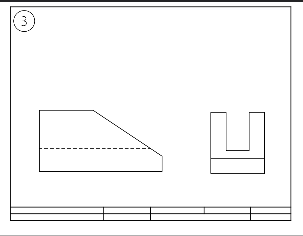 Solved Using autocad software, replicate image with | Chegg.com