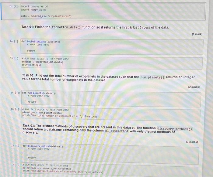 Solved import numpy as npimport pandas as pddata = pd.read | Chegg.com