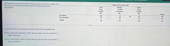 Solved Insurance. By examining the past arving records of | Chegg.com