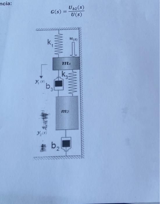 Solved G(s)=U(s)Ub2(s) | Chegg.com