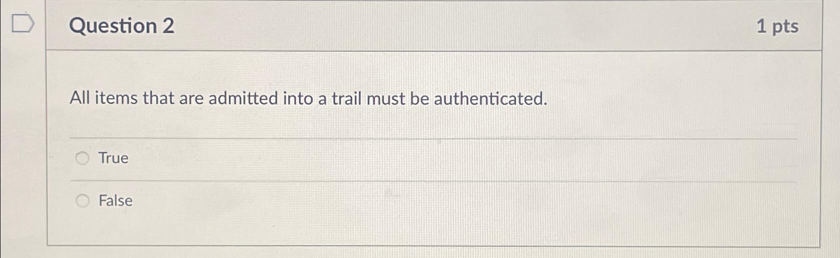 Solved Question 21 ptsAll items that are admitted into a | Chegg.com Solved Question 21 ptsAll items that are admitted into a | Chegg.com