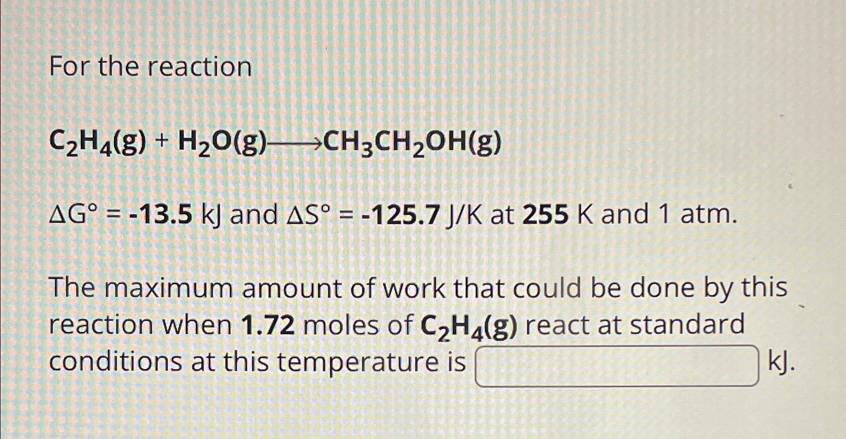 Solved For the | Chegg.com