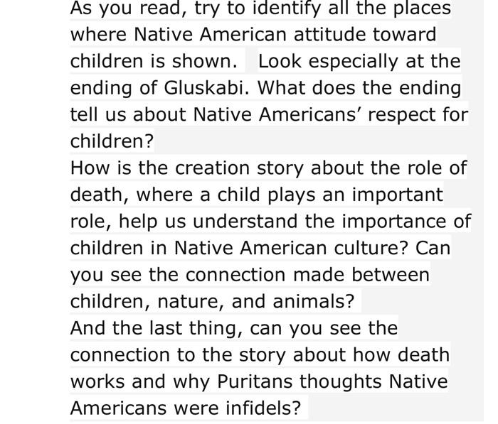 As you read, try to identify all the places where | Chegg.com